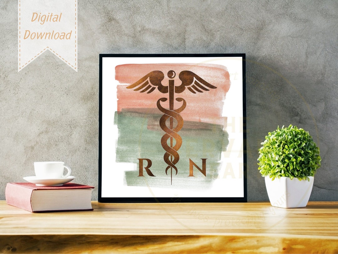 Nurse Wall Art Nursing School Gift Wall Art Nurse Art - Etsy New Zealand