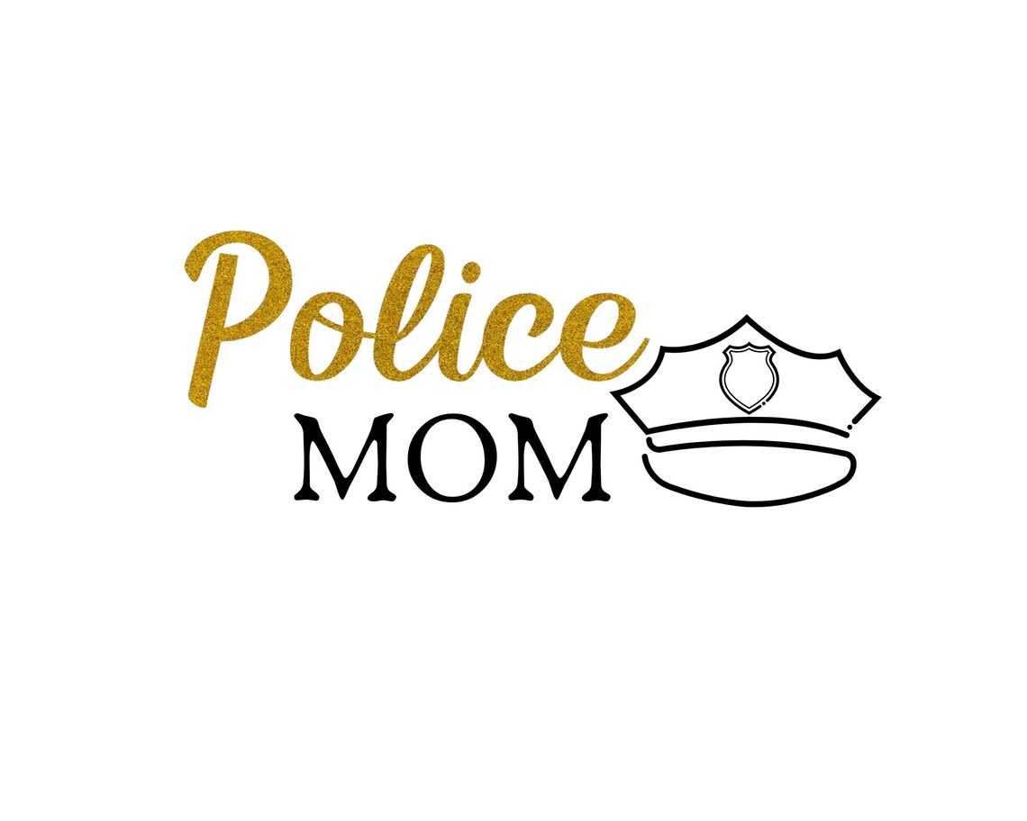 Police Mom Downloadable Print Officer Gift Police - Etsy