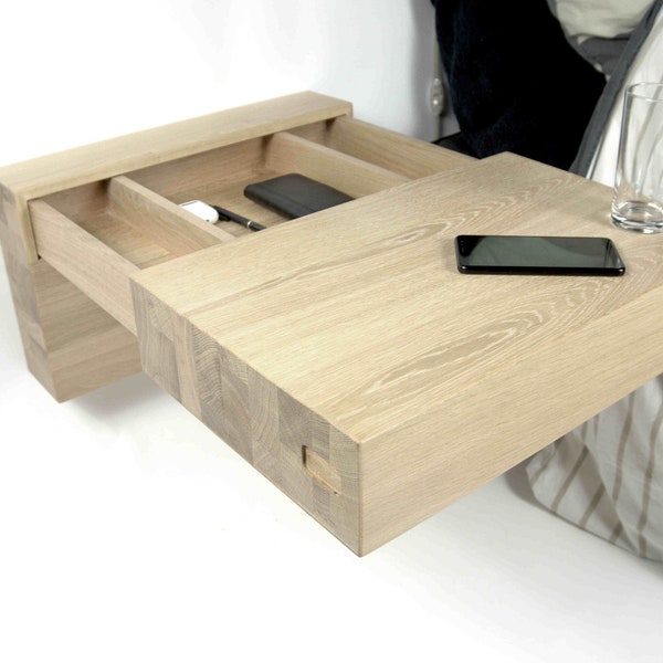 Floating Bedside Table - Etsy