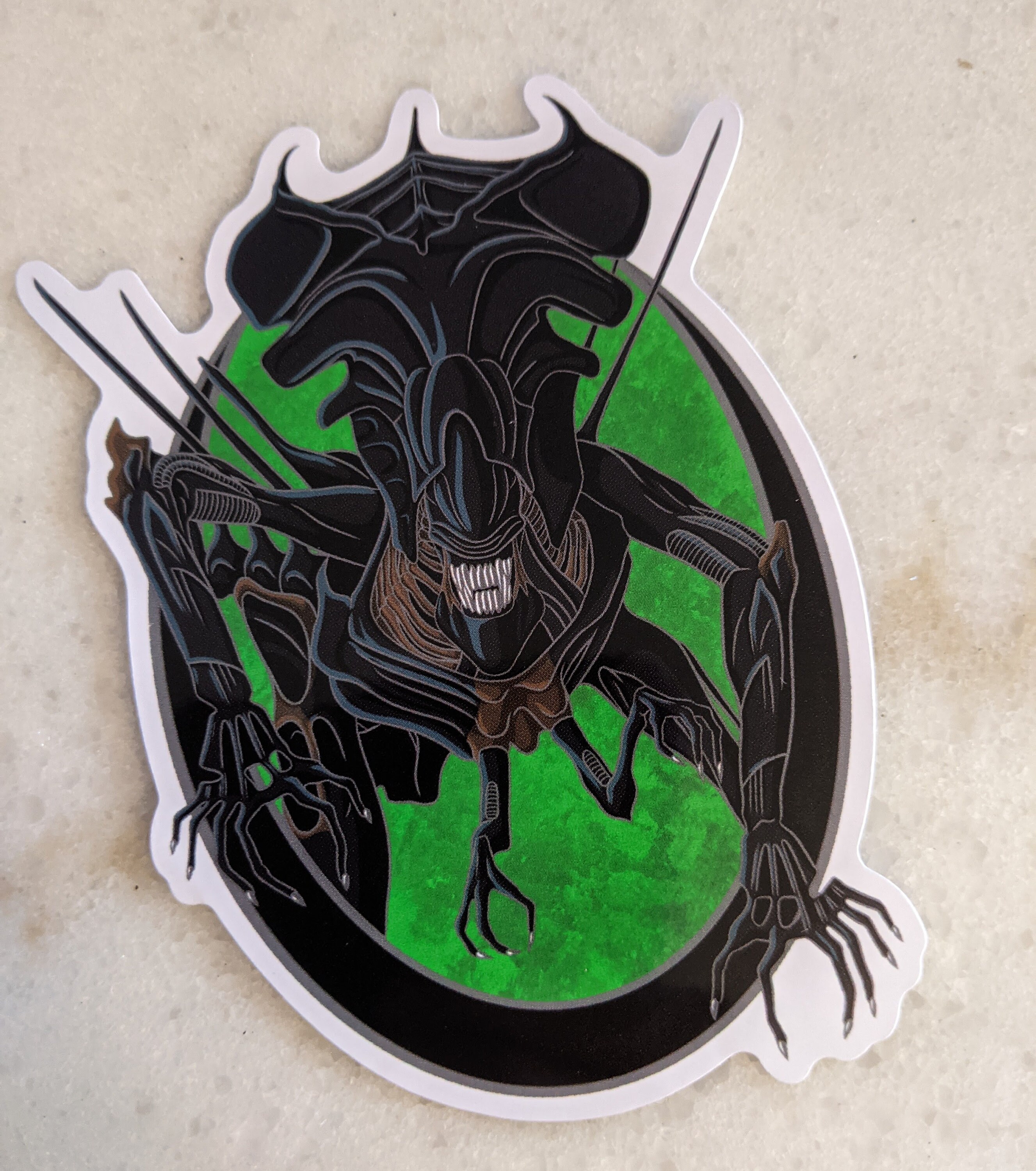 Alien Vinyl Stickers - Etsy