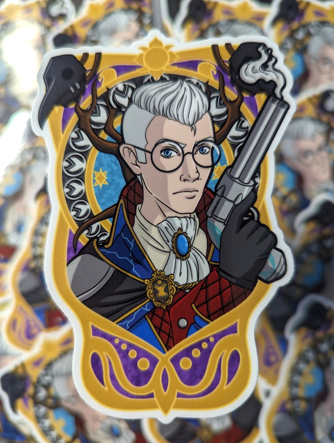 Percival De Rolo 4” Vinyl Sticker - Etsy