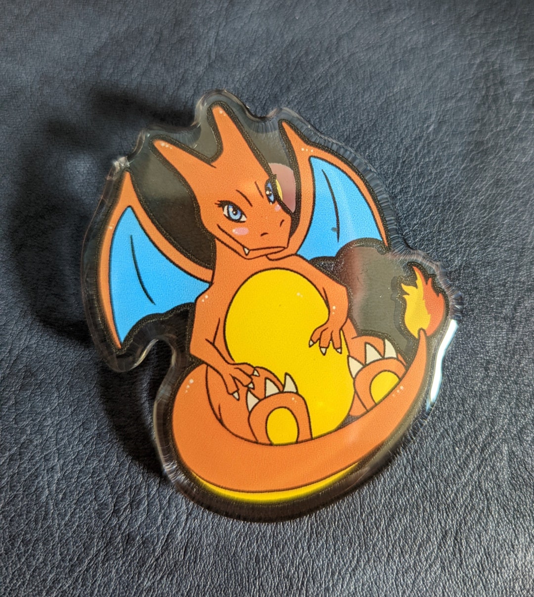 Charizard Acrylic Pin - Etsy