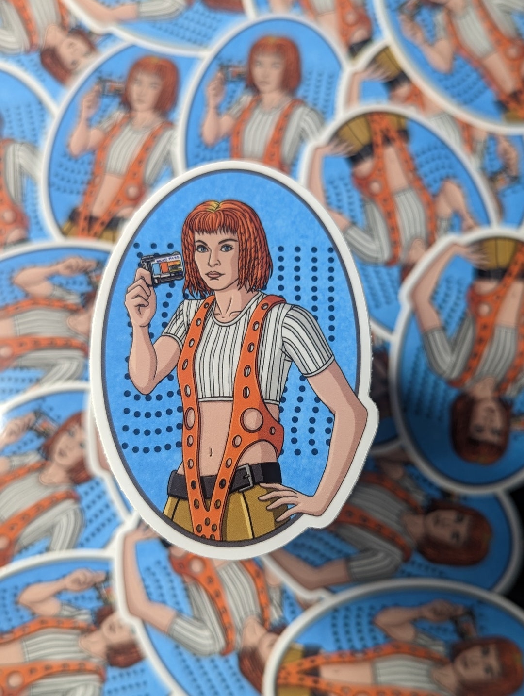 Leeloo 3” Vinyl Sticker - Etsy