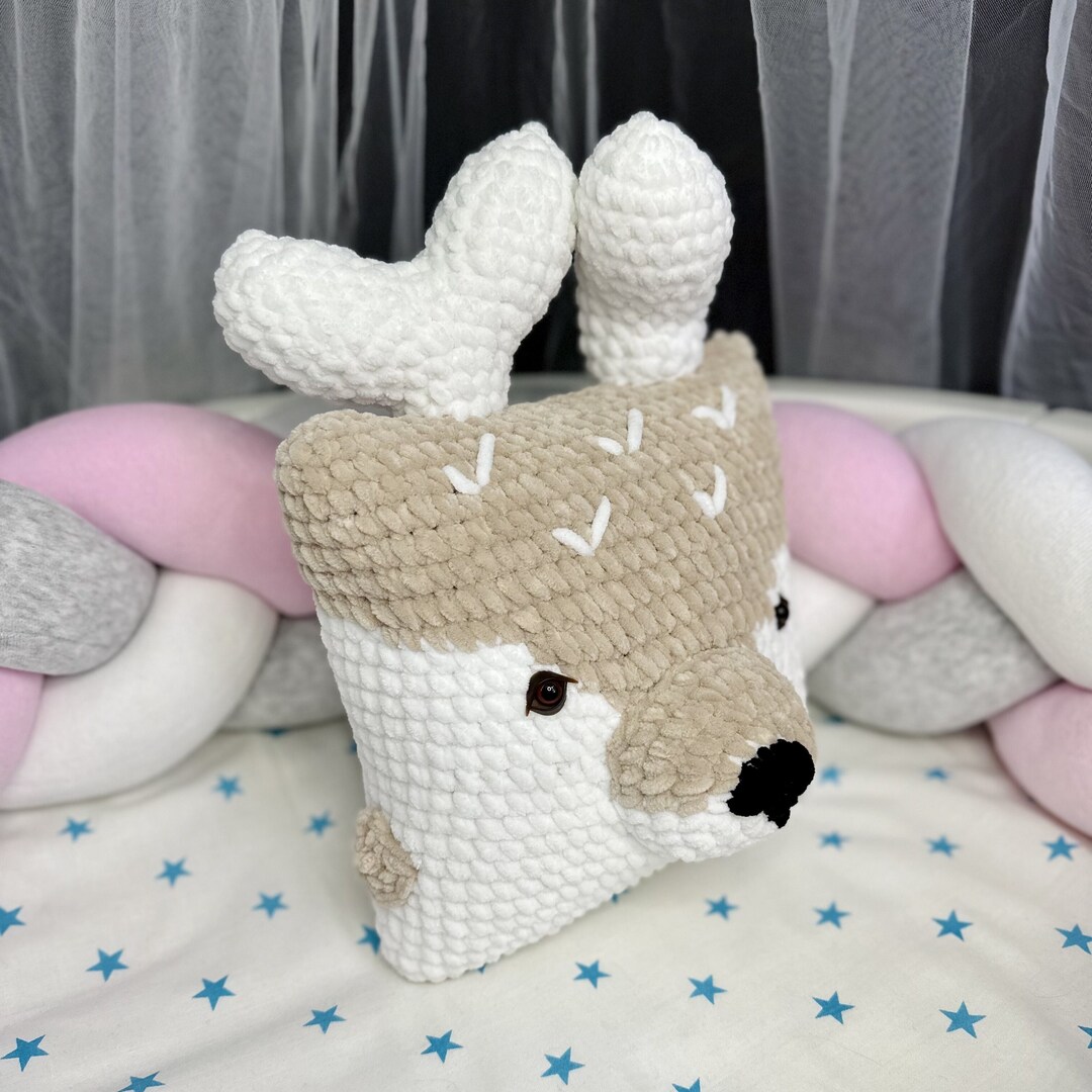 Baby Deer Toy Deer Pillow Toy Newborn Toy 1st Birthday Gift - Etsy
