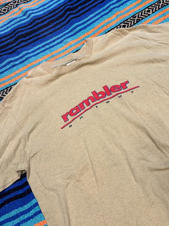 Vintage 1998 Rambler Country Band Signed T-Shirt, Dou… - Gem