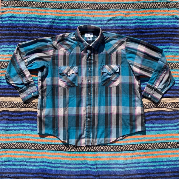 Plaid Cowboy Shirt - Etsy