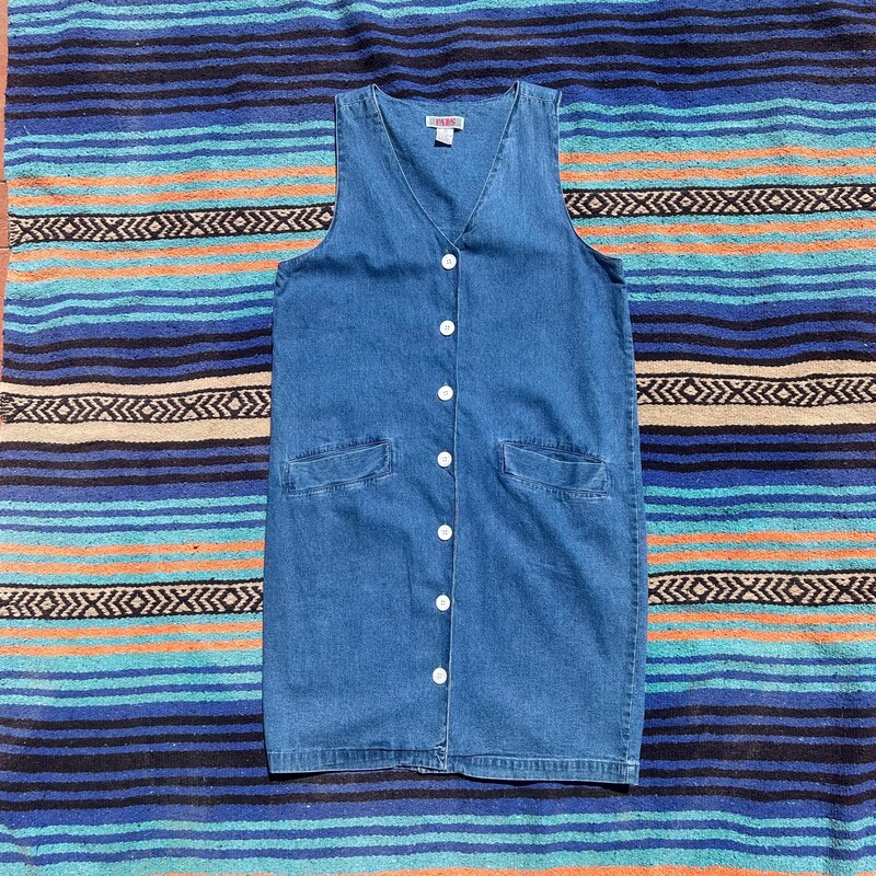 Denim Jumper Dress - Etsy