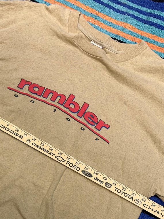 Vintage 1998 Rambler Country Band Signed T-Shirt, Dou… - Gem