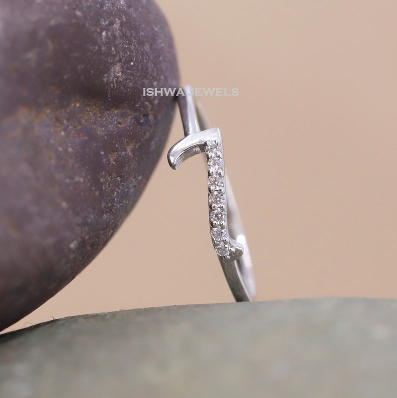 Mother's Day Gift / Custom Number Ring/ Number Diamond | Etsy