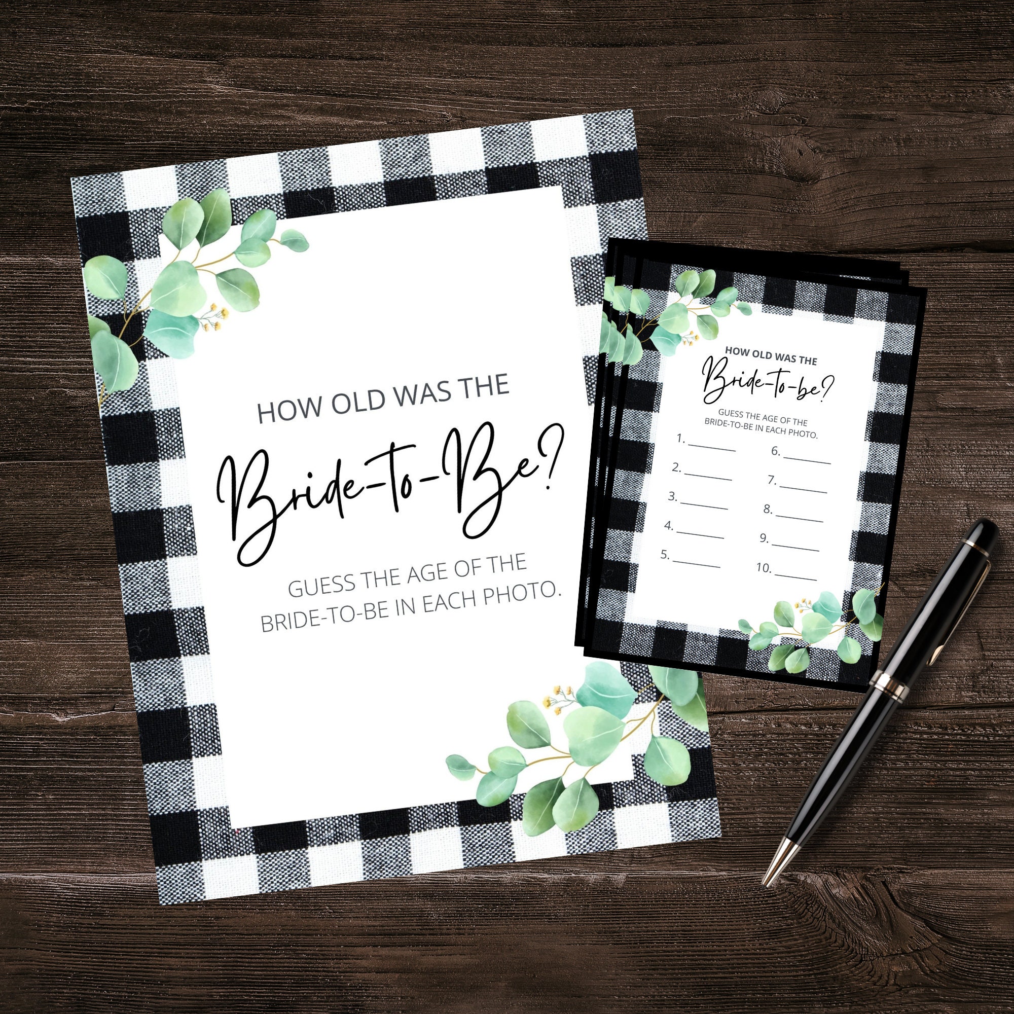 Guess the Age of the Bride to Be, How Old is the Bride, Picnic Bridal ...