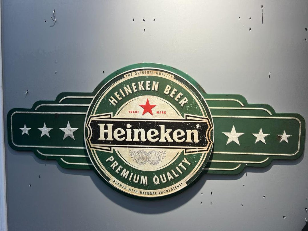 Large Heineken Wall Sign - Etsy