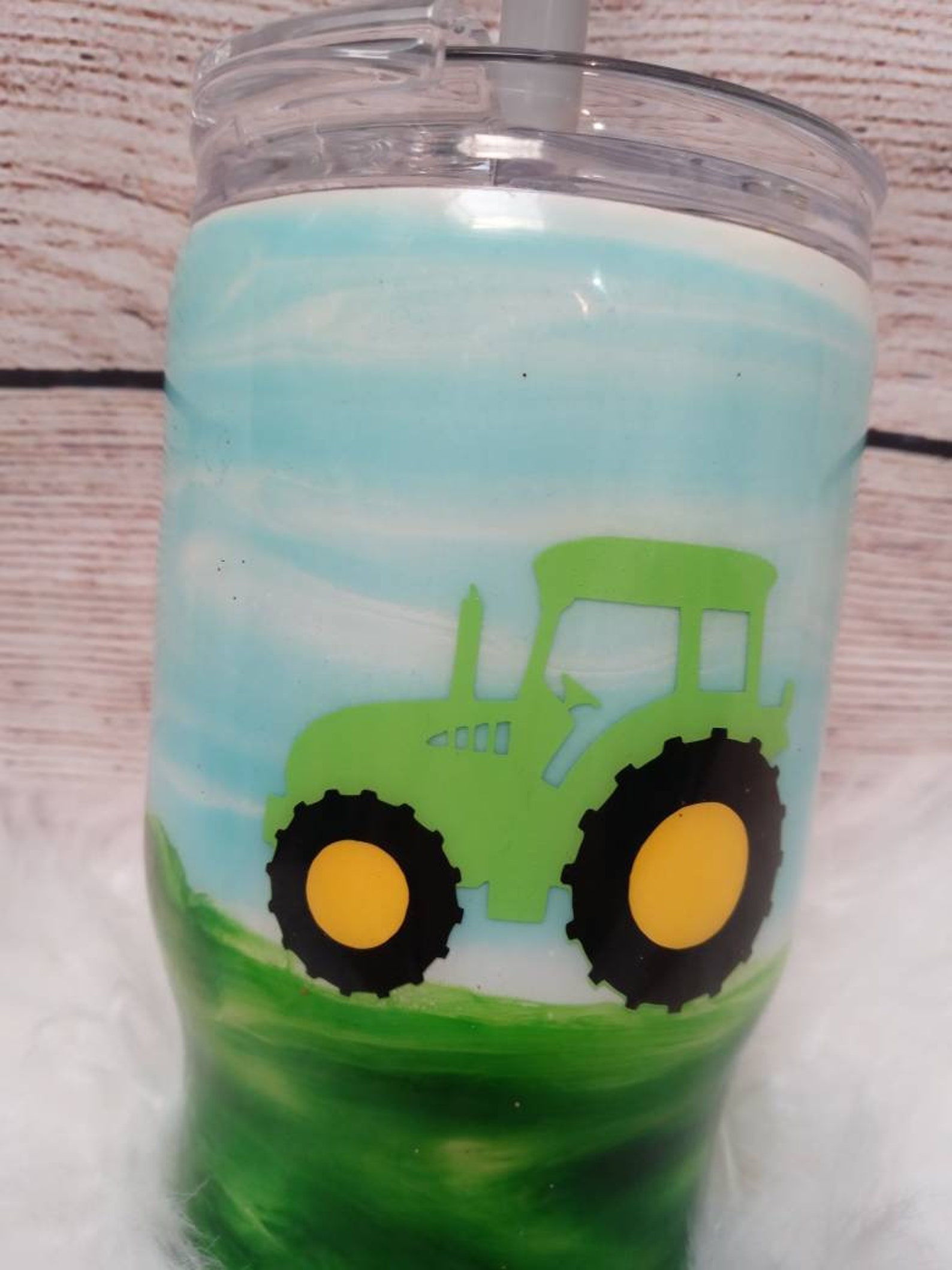 Boys Tumbler Kids Tractor Tumbler Boys Tractor Cup Cups for | Etsy