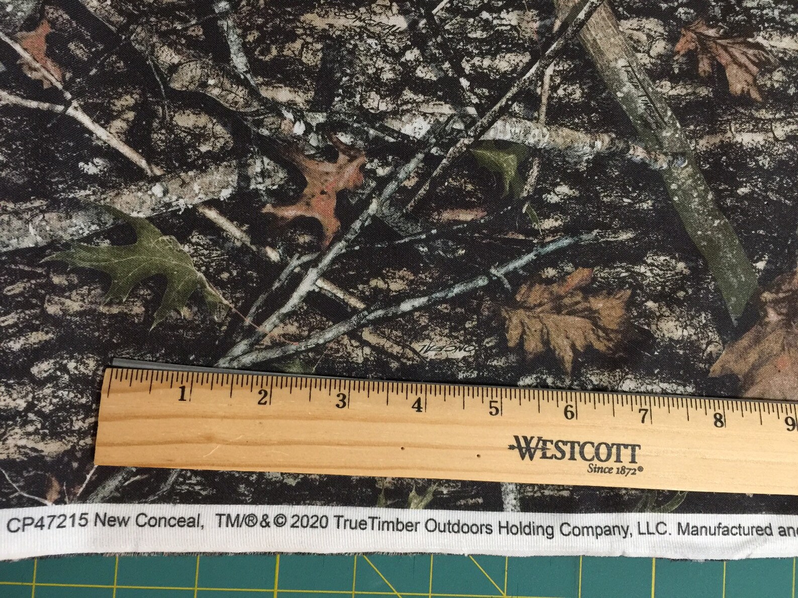 True Timber Outdoors New Conceal Camo Cotton Fabric Premium Quilt ...