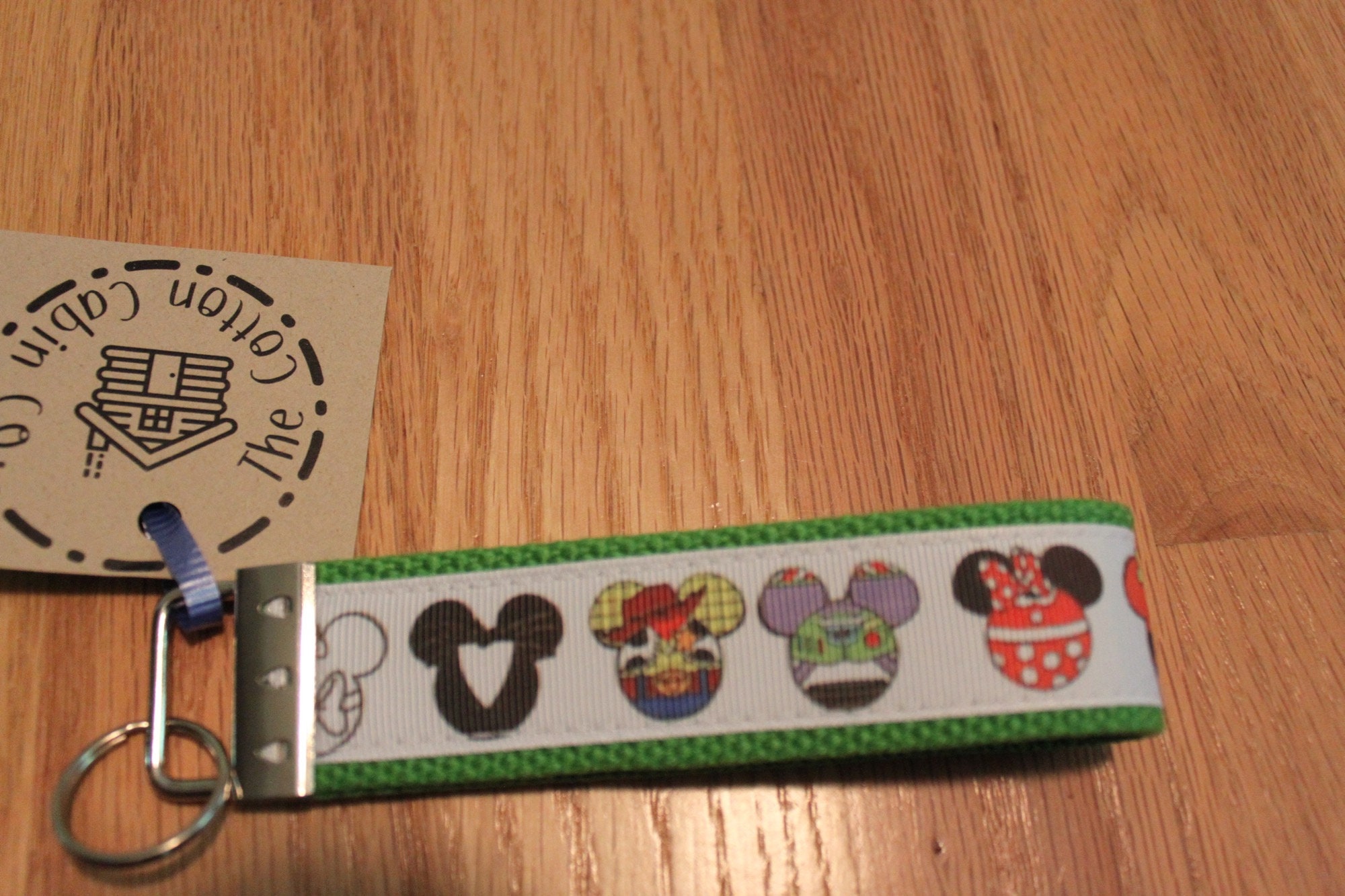 Mickey Ears Multiple Characters Key Fob Key Wristlet - Etsy