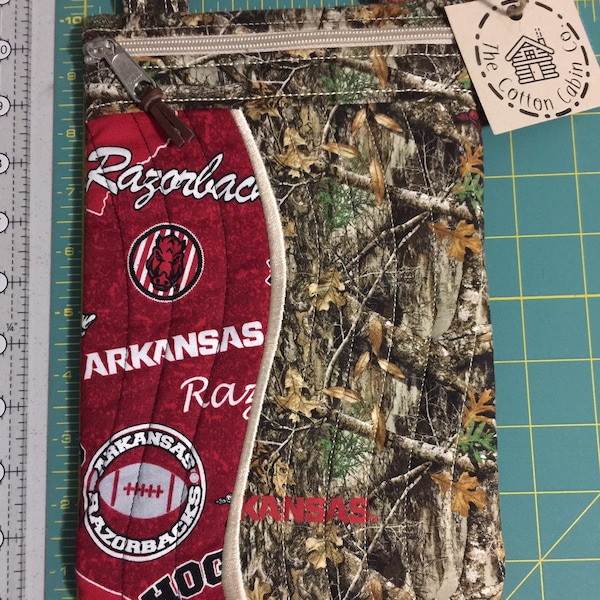 Arkansas Razorback Cotton Fabric - Etsy