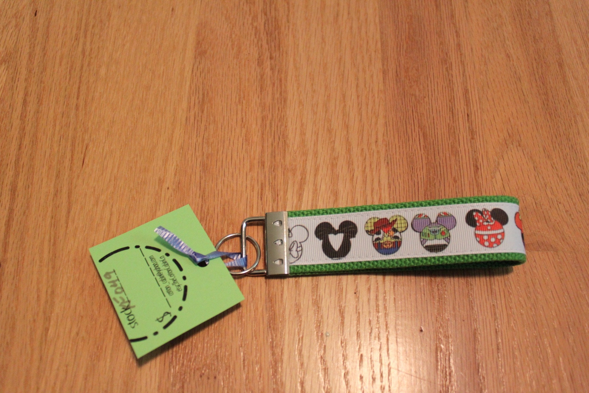 Mickey Ears Multiple Characters Key Fob Key Wristlet - Etsy