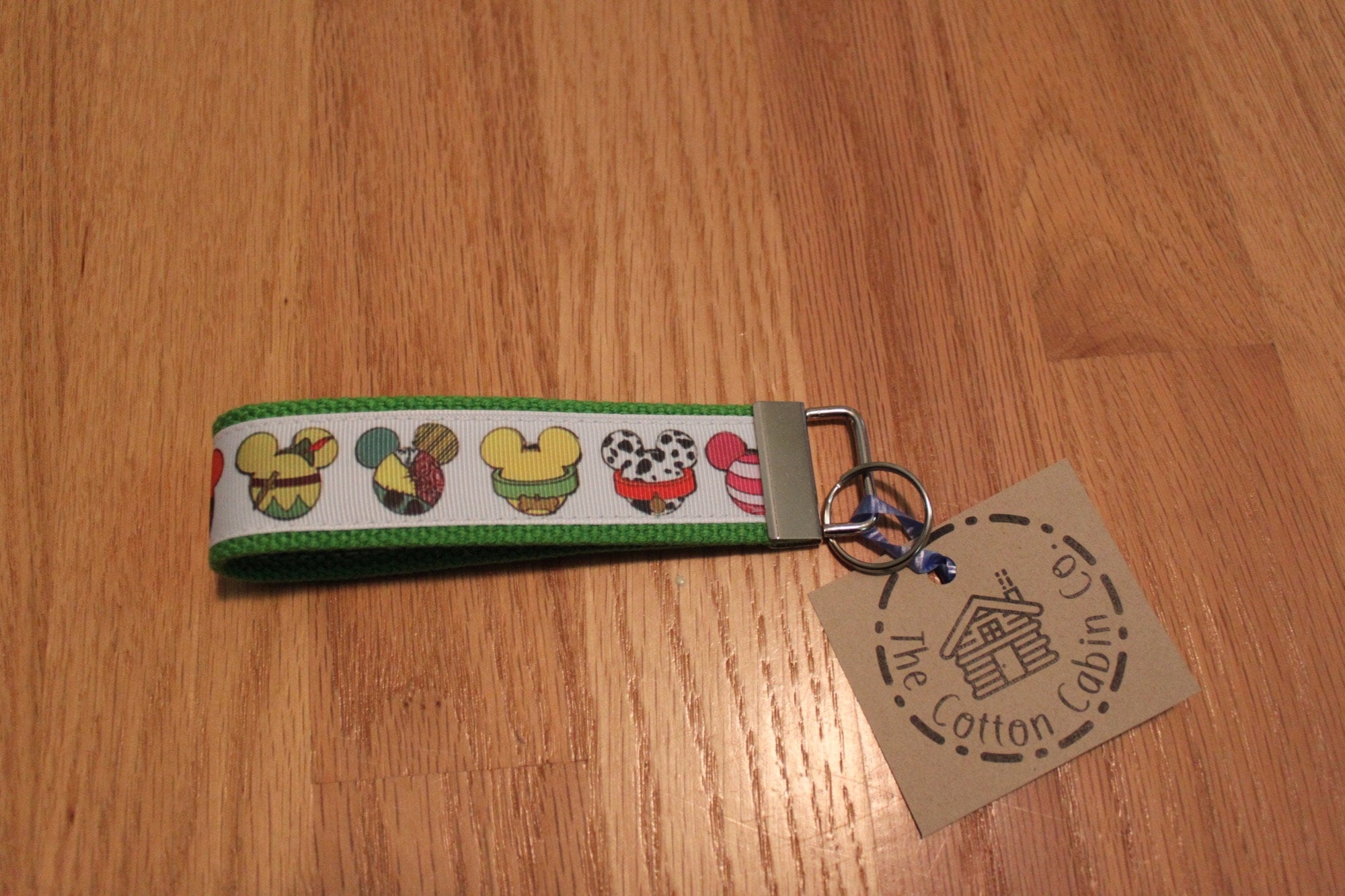 Mickey Ears Multiple Characters Key Fob Key Wristlet - Etsy