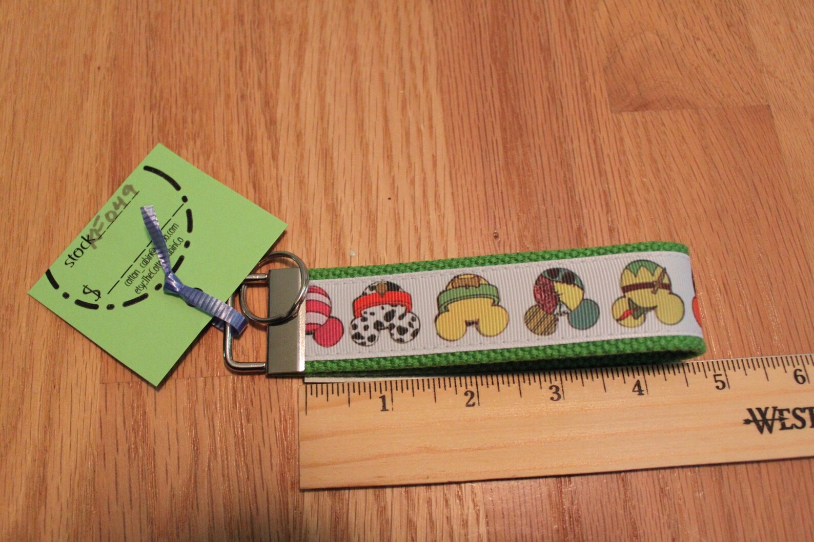 Mickey Ears Multiple Characters Key Fob Key Wristlet - Etsy