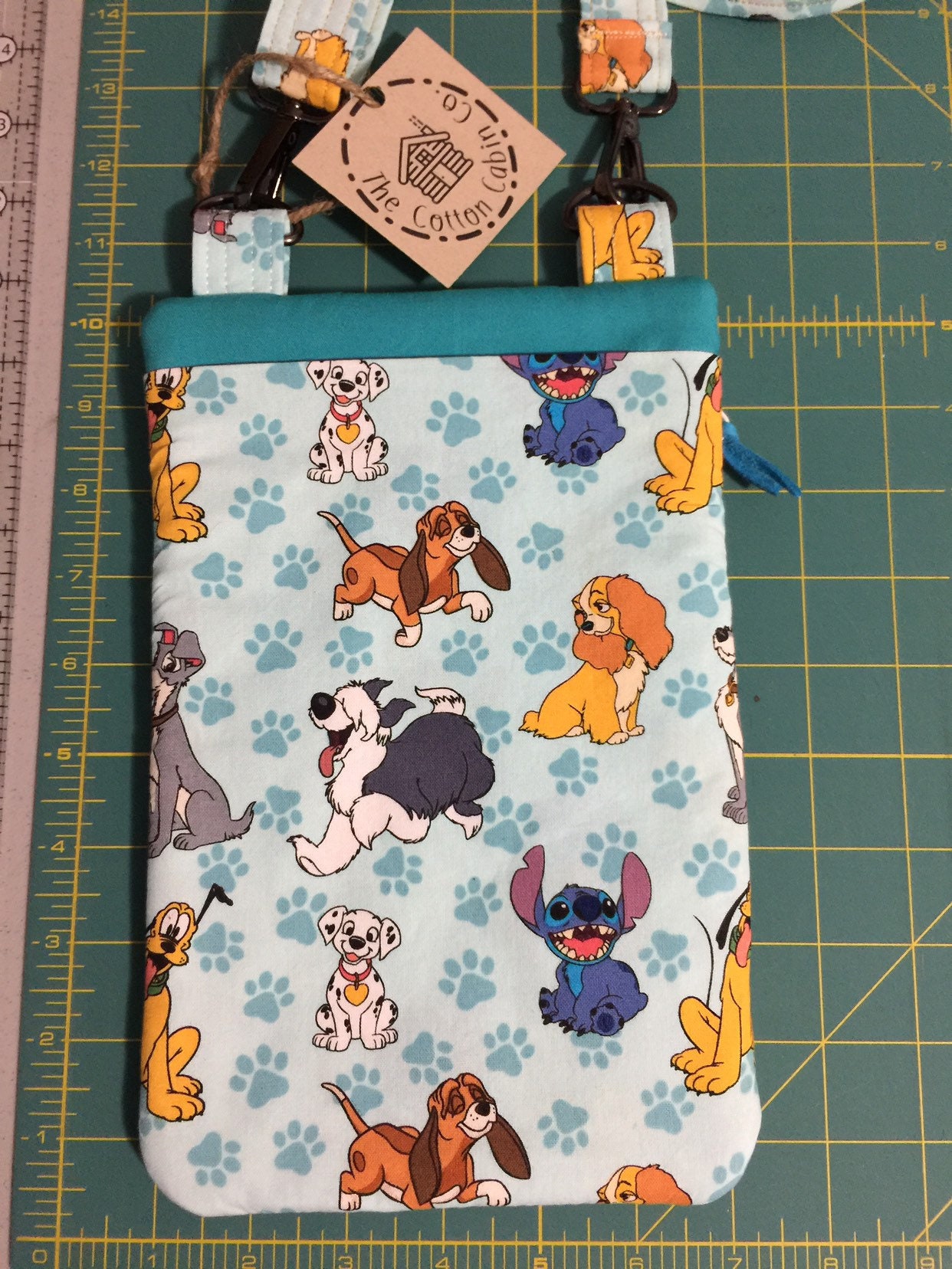 Dogs of Disney Quilted Cross-body Purse 9 1/2 X 6 - Etsy