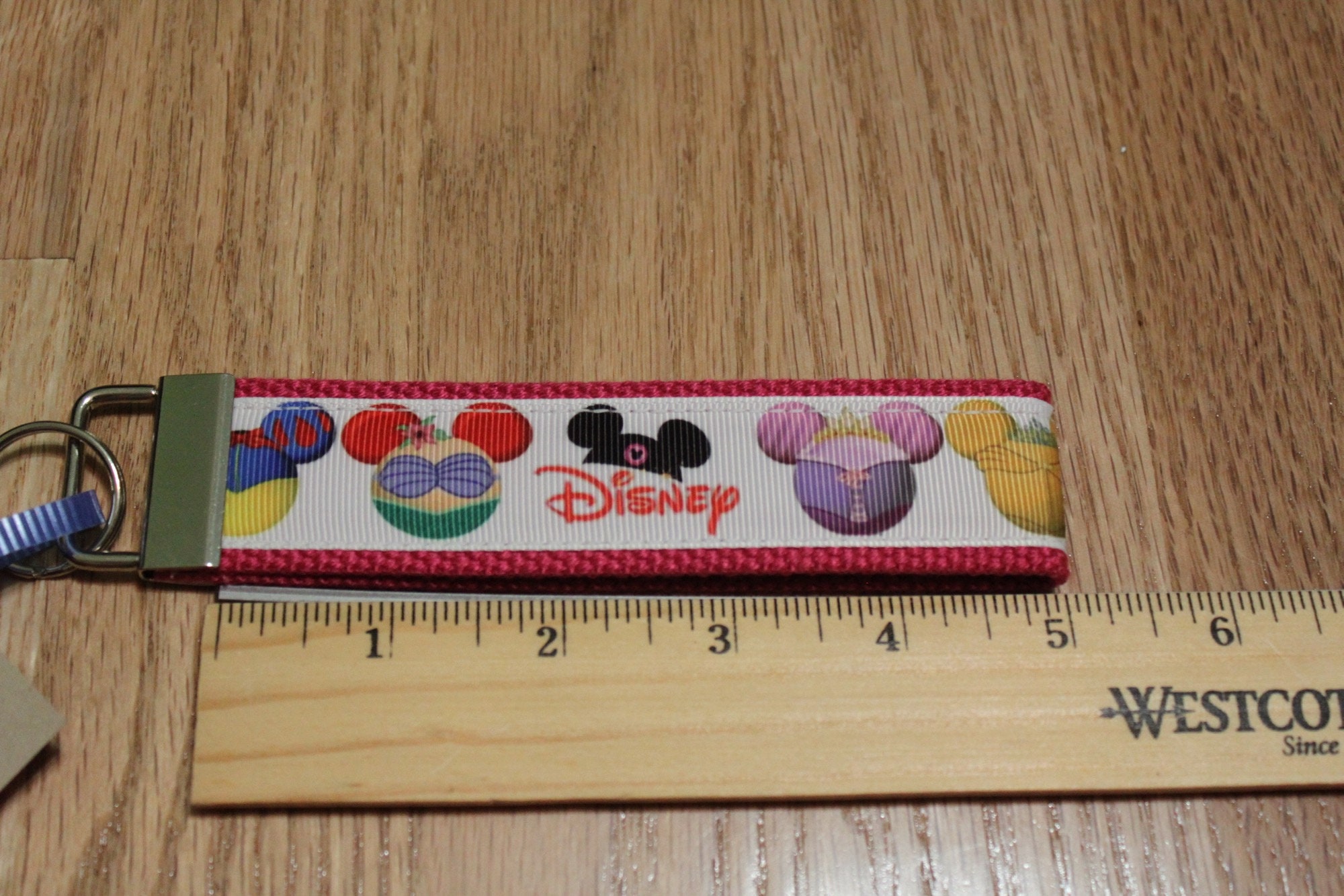 Disney Princess Mickey Ears Key Fob Key Wristlet | Etsy