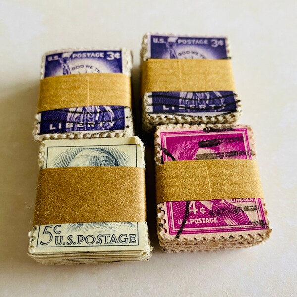 Old Stamp Collection All the World - Etsy