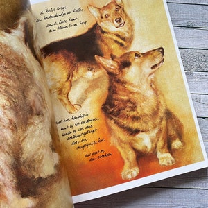 Rien Poortvliet Dog Book: Dutch Language, Delightful Images. Braaf ...