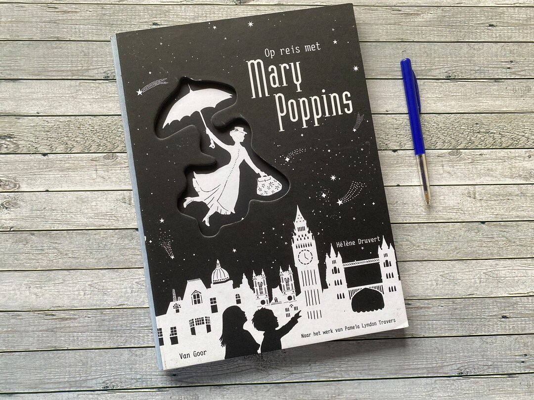 Mary Poppins, Cut Out Book, Amazing Unique. Helene Druvert, Dutch ...