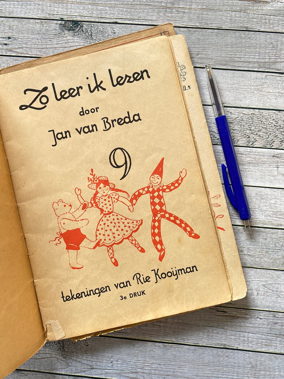 Schoolpapers, Vintage, Dutch, Children Book, Old, Drawings Book, Zo ...