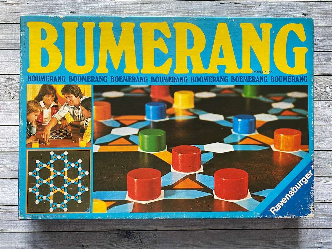Bumerang Ravensburger Vintage Game, Boomerang Game Boemerang Boumerang ...