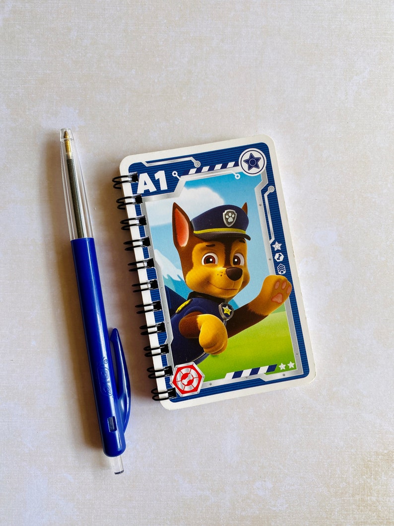 Paw Patrol Playing Cards Spiral Notebook With 80 Grams - Etsy