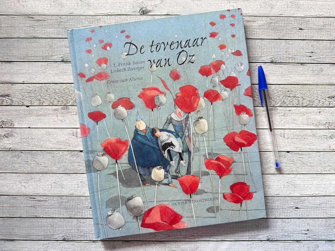 Wizard of Oz, Dutch Language Book. Dorothey Large Book With Hardcover ...