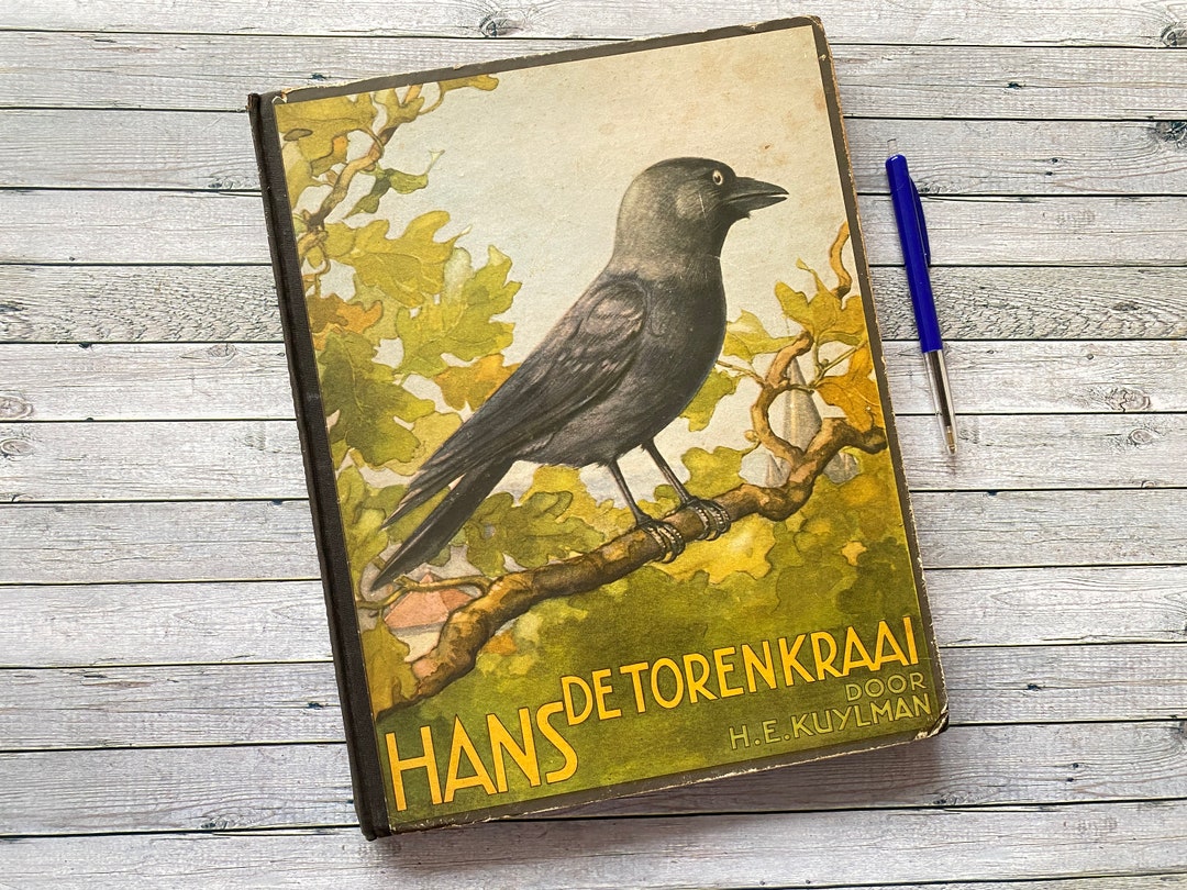 Hans the Tower Crow, Dutch, Verkade, Album, Picturebook, Illustrations ...