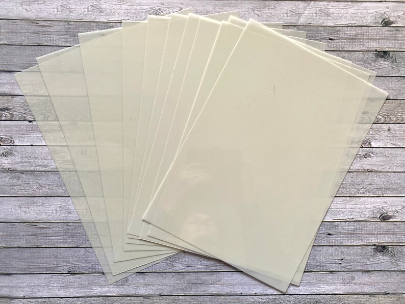 A4 Mylar Sheets to Create Your Own Stencils 250 Micron or - Etsy