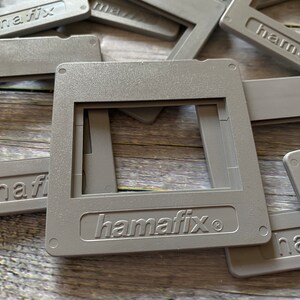 Restocked: 50 Mount Slides, Dia, Frames, Junkjournaling, Hamafix, 35mm ...