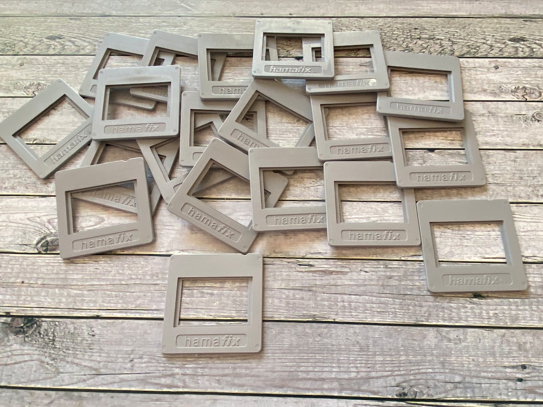 100 Mount Slides Dia Frames, Great for Junkjournaling, Hamafix, 35mm ...