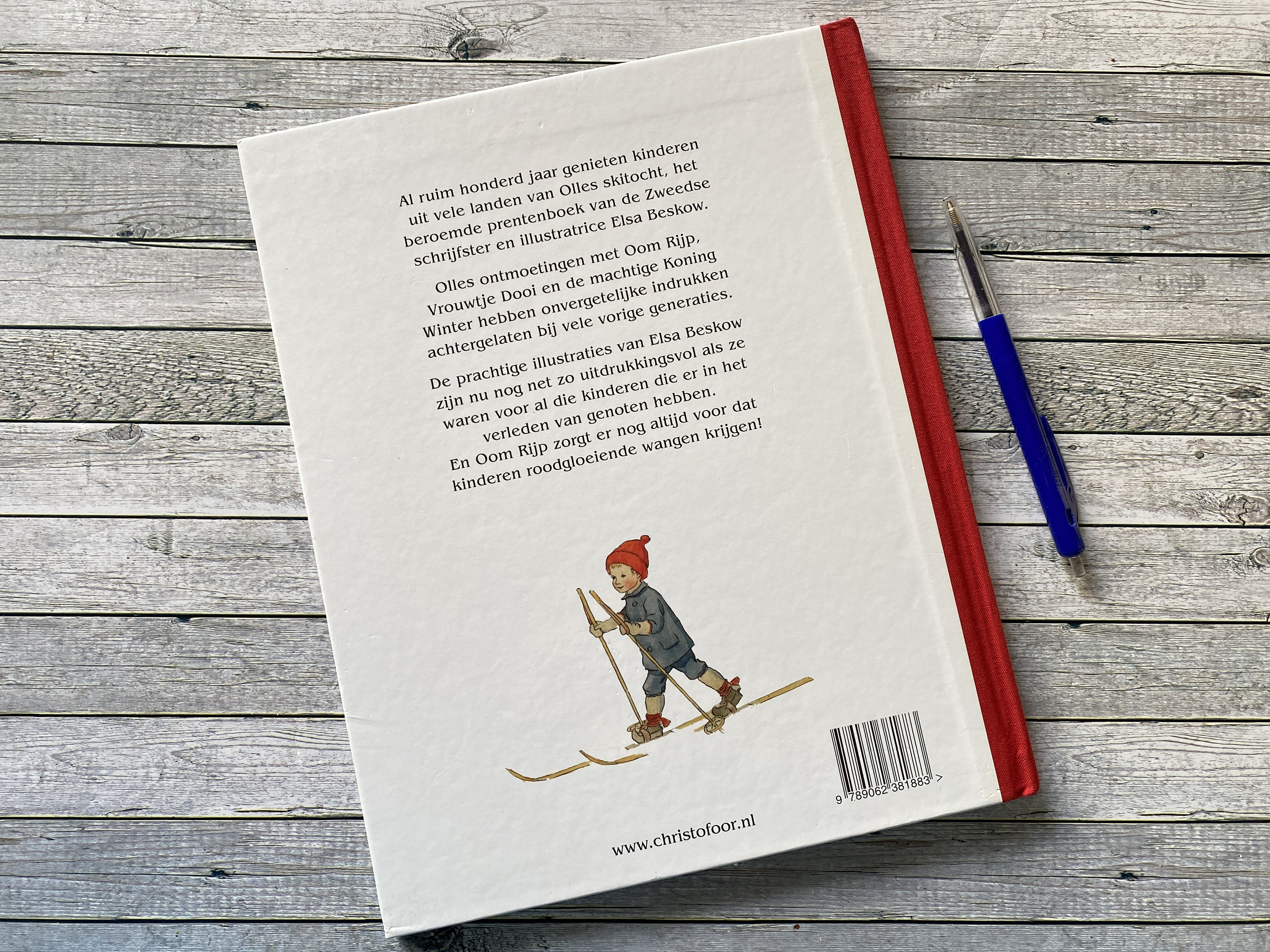 A4+ Size Elsa Beskow, Dutch Picture Book, Olles Skitocht, Ollies Ski ...