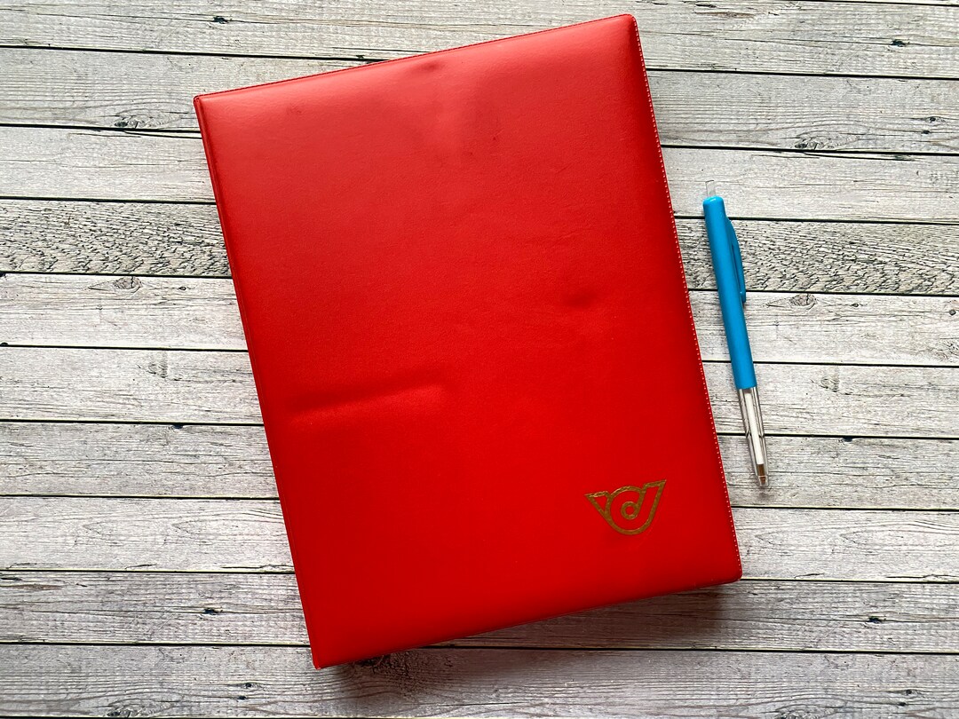 Xmas Stamps, A5, Red, Full Stamp Collection, Archive, A5 Format ...