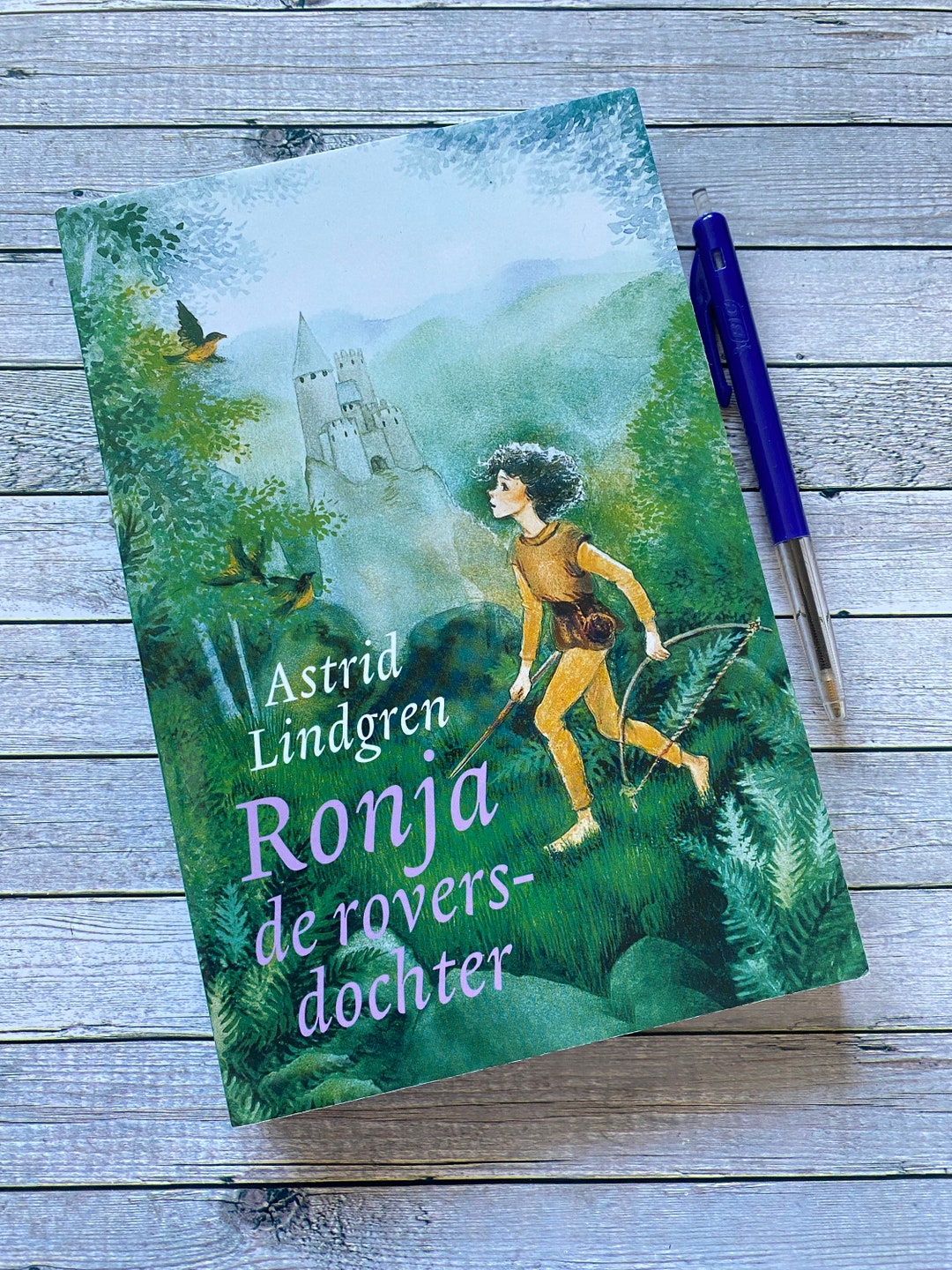 Astrid Lindgren, Ronja, Dutch, Ronia the Robbers Daughter, Book ...