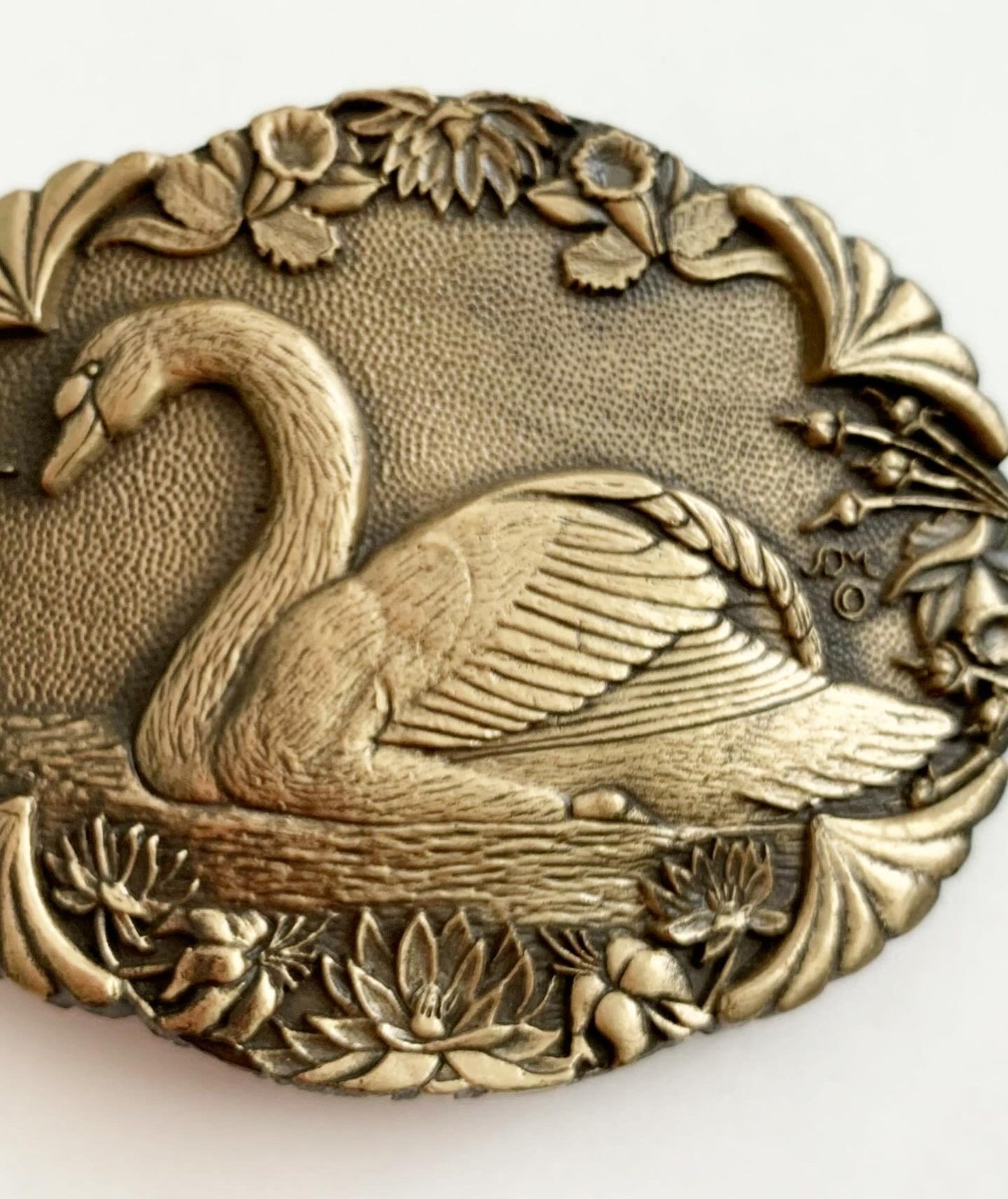Vintage Award Design Medals Inc. First Edition No. 36 Solid Brass Belt ...