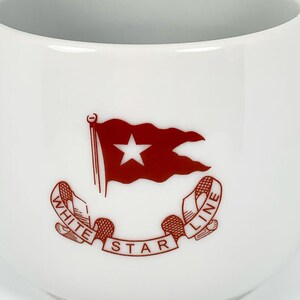 Vintage White Star Line Authentic Reproduction Coffee/tea Mug by RMS ...