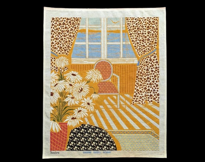 Barbara Russell Designs Hand Painted Large Needlepoint Canvas ...
