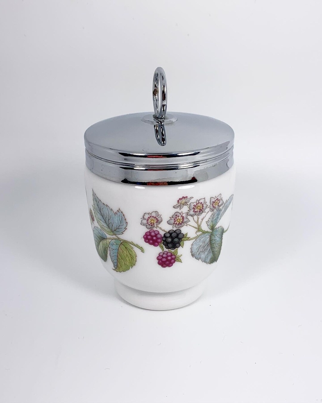 Royal Worcester Lavinia King Size Egg Coddler & Lid Berries - Etsy