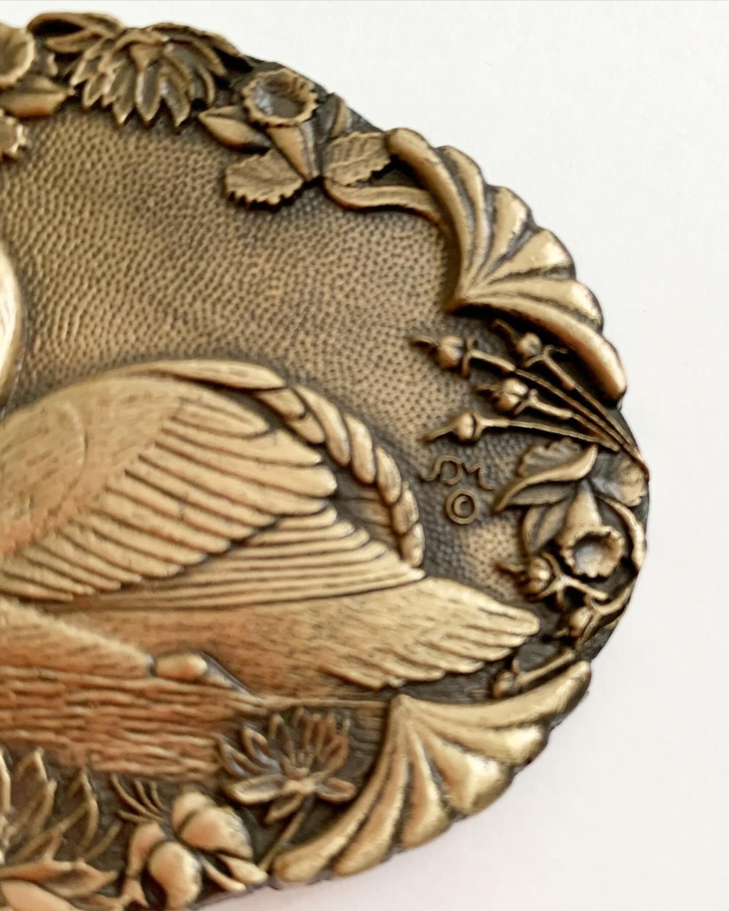 Vintage Award Design Medals Inc. First Edition No. 36 Solid Brass Belt ...
