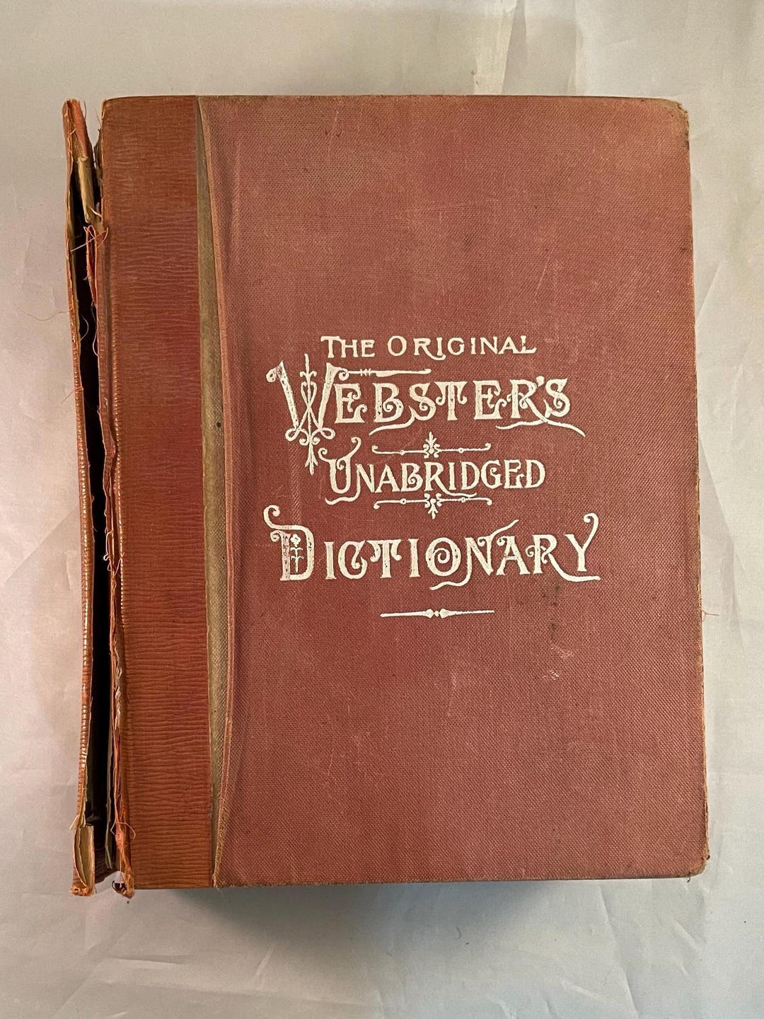 The Original Webster Unabridged Dictionary - Etsy