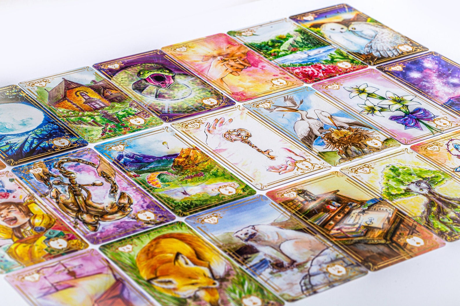 Lenormand Deck Oracle Deck Lenormand Tarot Deck Lenormand Cards 36