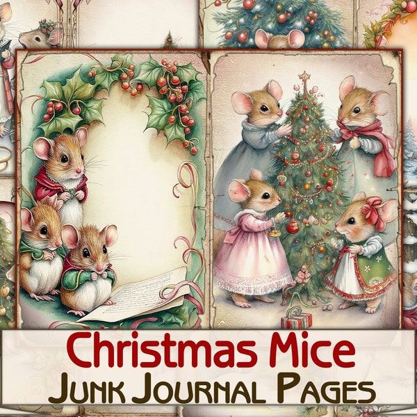 Christmas Mice - Etsy