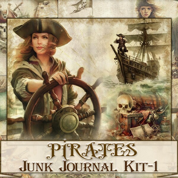 Pirate Journal - Etsy