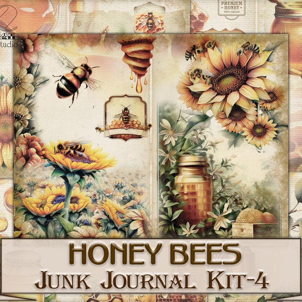 Vintage Honey Bee - Etsy