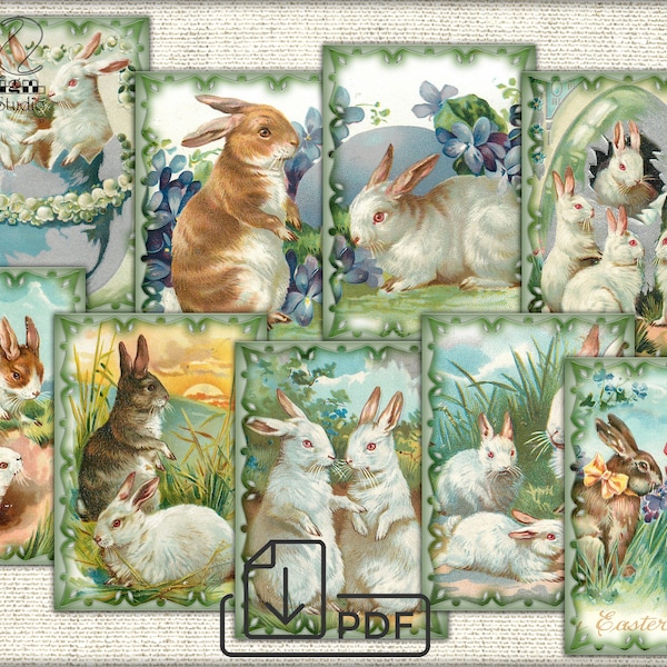 Vintage Easter Card - Etsy