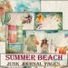 Summer Beach Junk Journal Pages Printables,vacation Papers - Etsy